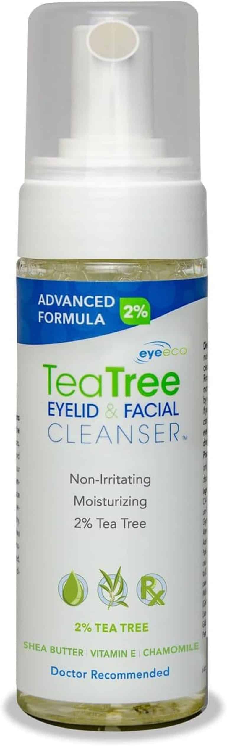 Test du nettoyant yeux et visage Advanced Tea Tree