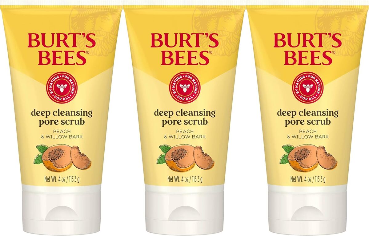 Avis sur le gommage doux de Burt's Bees à la pêche et à l'écorce de saule